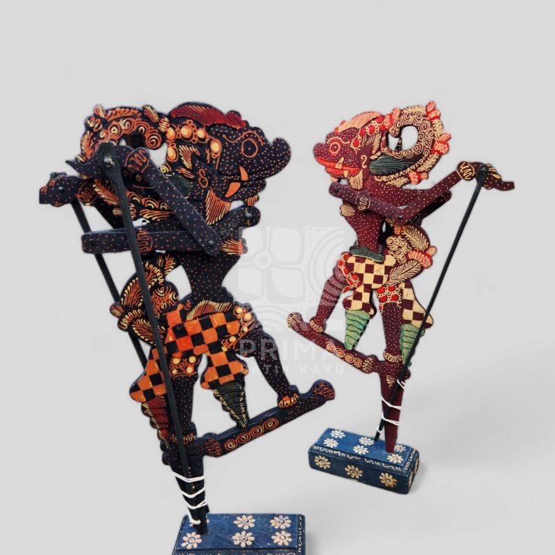KAYU Anoman Puppet | Wooden Batik Puppet | Puppet Figures | Typical ...