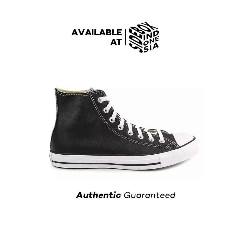 Converse Chuck Taylor All Star 70S HI Leather Black WHite | Shopee ...
