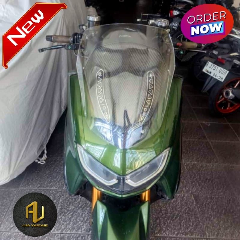 Windshield YAMAHA nmax new THICK 4 mili visor YAMAHA nmax new model ...