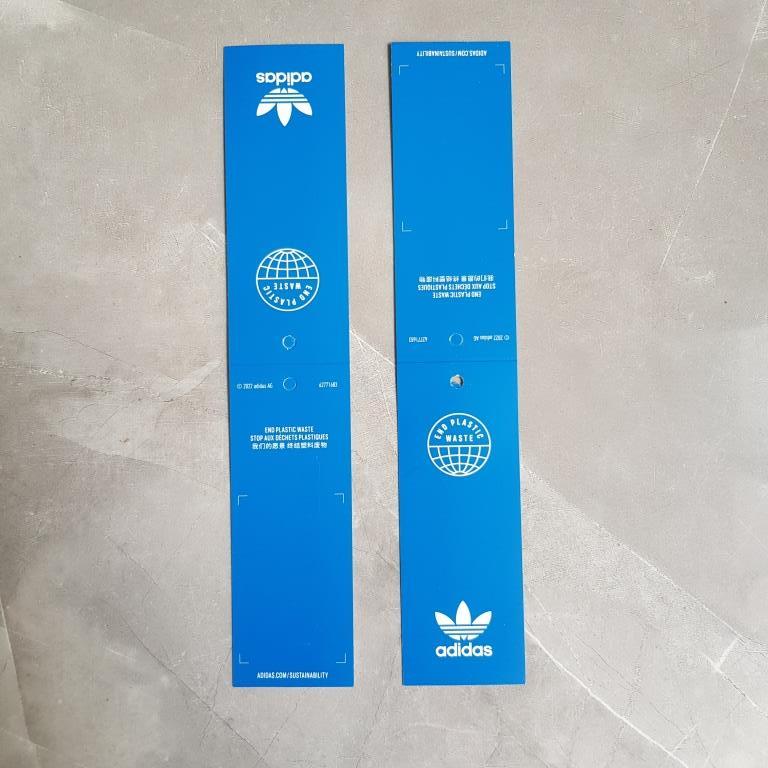 Adidas Price Tag Label Kembang Hang Tag/Price Tag/Blue Price Label ...