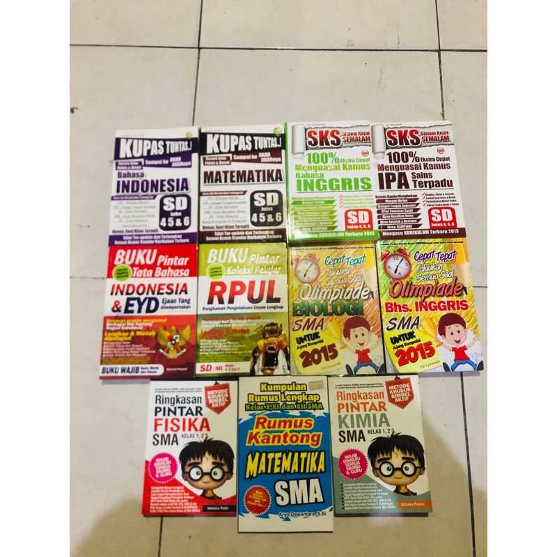 Tutoring Book Sale / Elementary Mathematics Formulas / Middle School ...