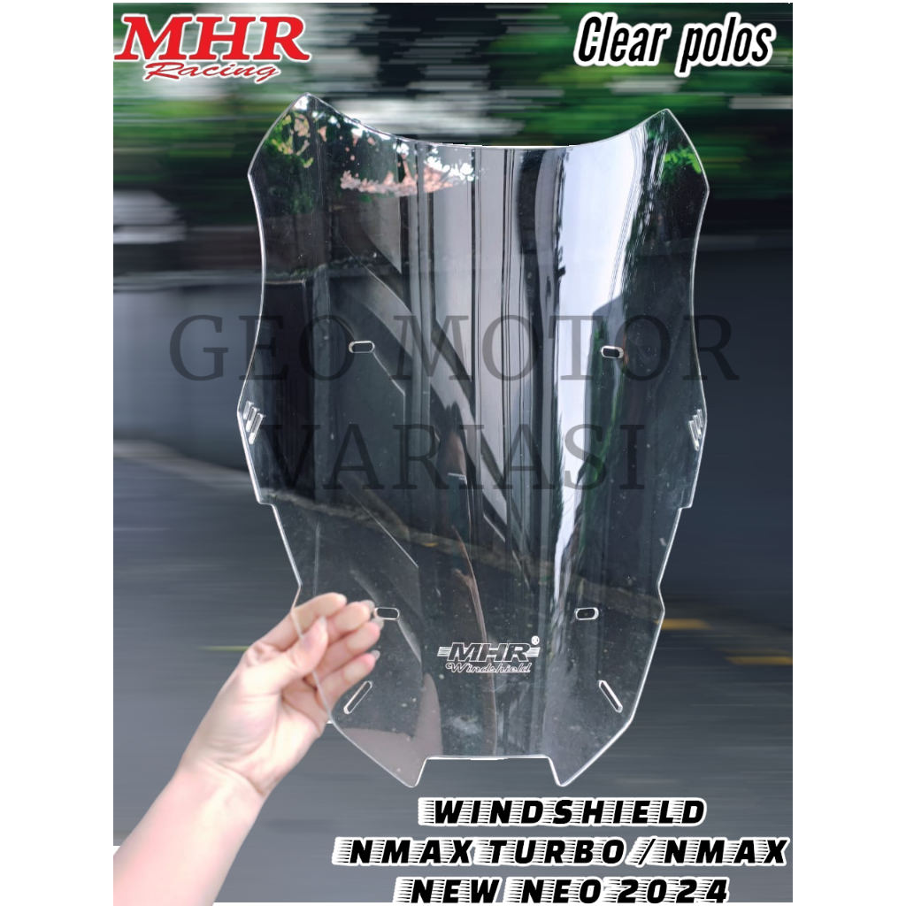 Windshield NMAX NEW TURBO/NMAX NEW NEO S 2024 ORIGINAL MHR RACING BEAST ...