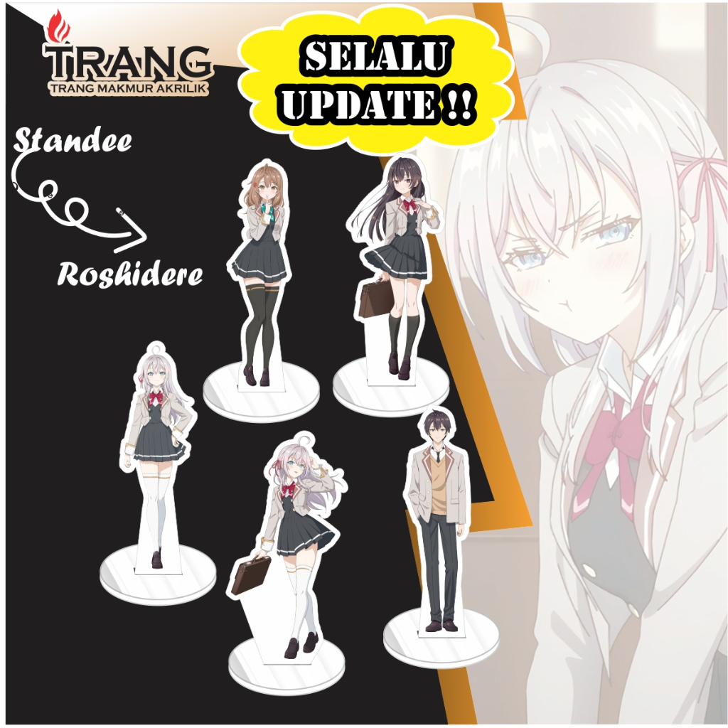 Roshidere Acrylic Stande figure / Standing Acrylic Roshidere Action ...