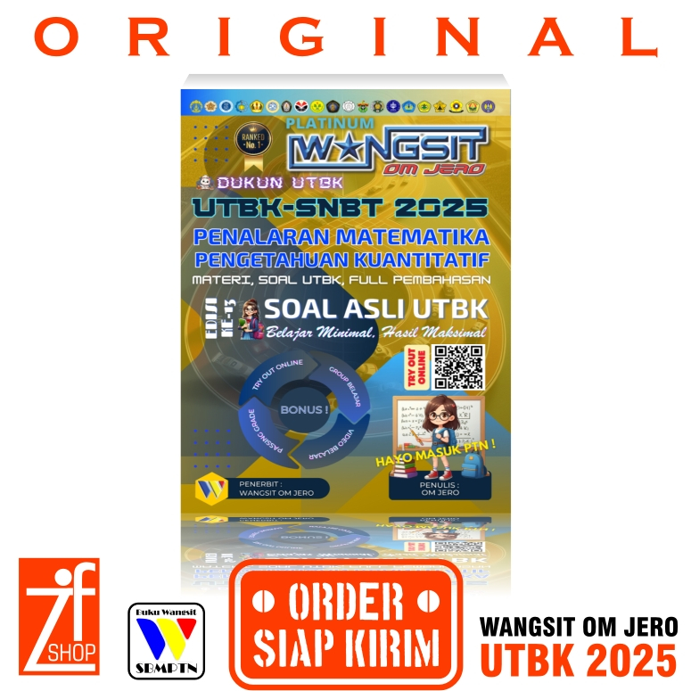 Wangsit Book 2025/WANGSIT Book OM JERO UTBK SNBT Mathematics ...