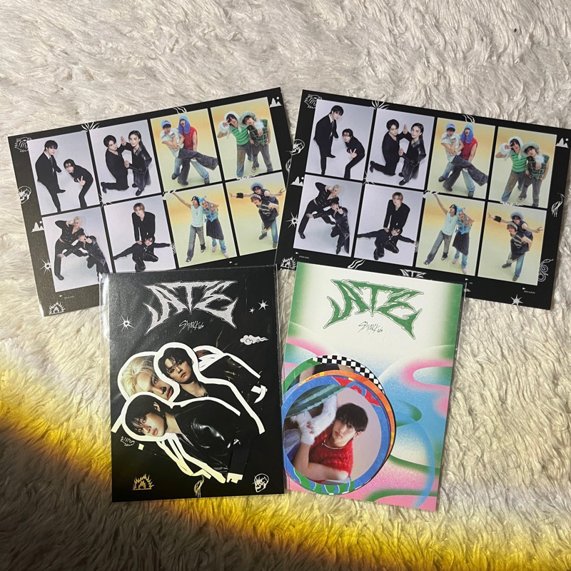 Stray Kids ATE Album Chk Chk Boom inclusion 4cuts Sticker SKZ PC ...