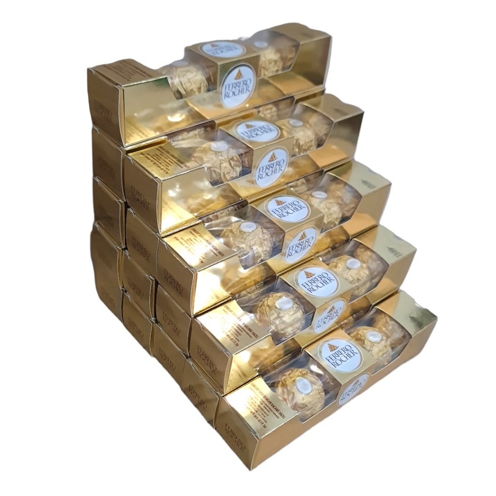 Ferrero Rocher Chocolate hazelnut Chocolate, 5 T5 (Pack) | Shopee Singapore
