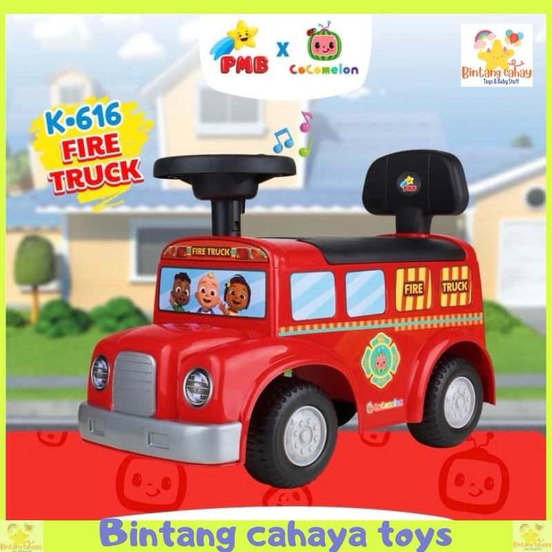Children's Push Car bus telolet cocomelon PMB K616 Ride on car | Shopee ...