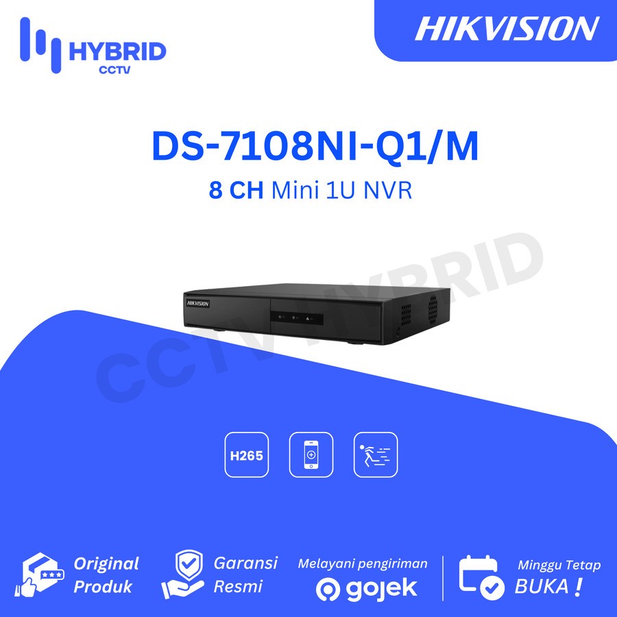 Hikvision DS-7108NI-Q1/M Nvr 8 Channel 8-ch 1U NVR | Shopee Singapore