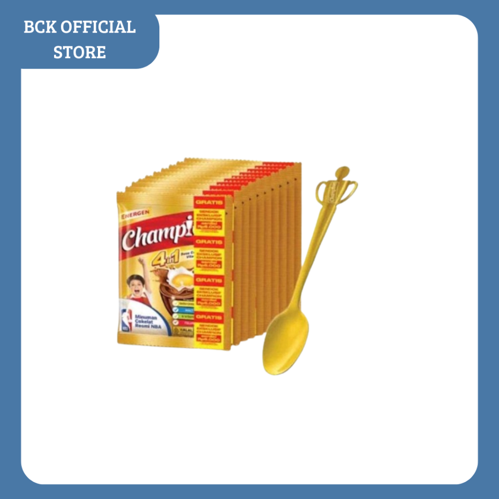 Energen CHAMPION 30gr 1 PLAN CONTAINS 10 SACHETS (FREE BEAUTIFUL SPOON ...