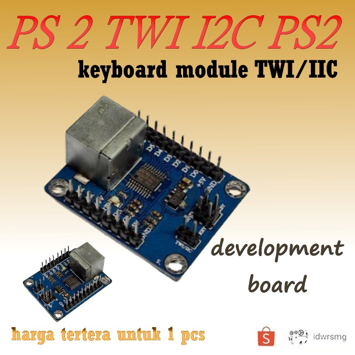 Ps2 TWI IIC keyboard driver module Serial Port Transmission PS 2 TWI I2C PS2 keyboard module TWI ...