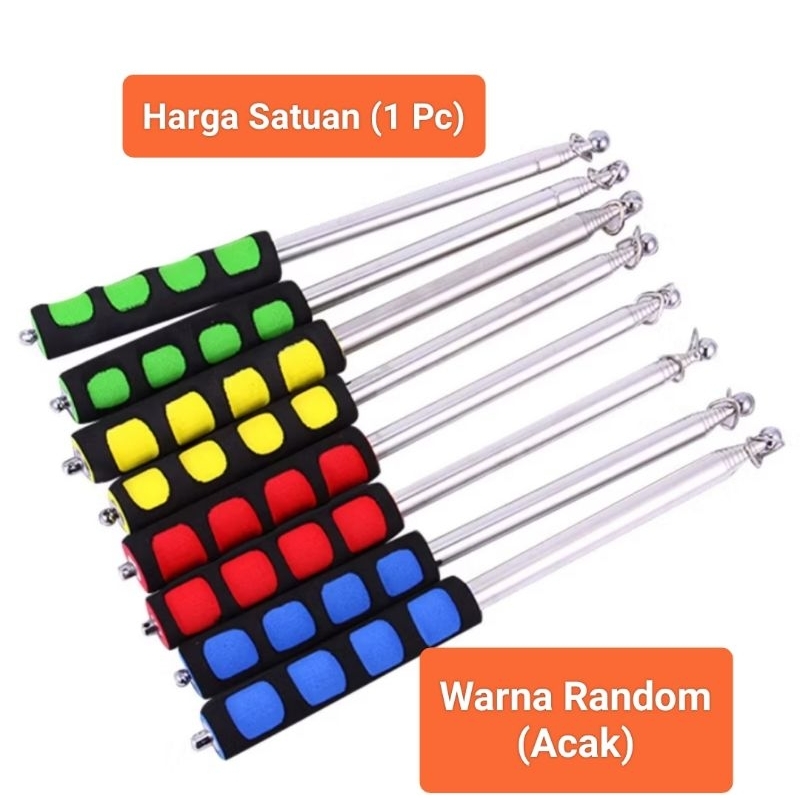 Telescopic Tour Leader Flag Stick / Telescopic Flag Pole / portable ...