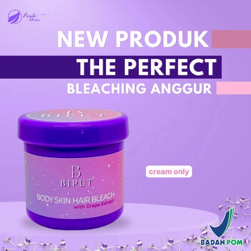 Biput Bleaching Grape Body (cream only) | Shopee Singapore