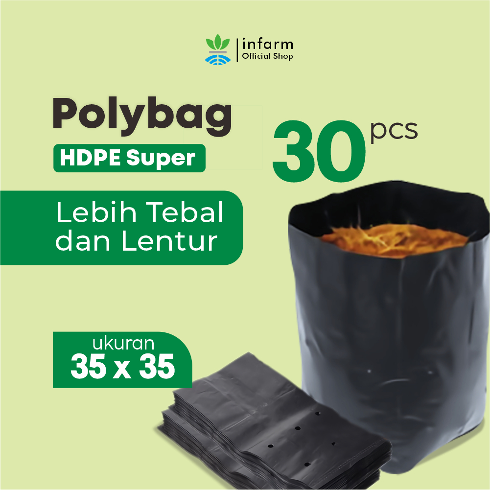 Infarm - Polybag Package 30pcs Size 35cm x 35cm | Shopee Singapore