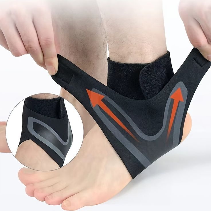 Aolikes Ankle Brace Support Premium Pads Heel Protector Joint Ankle ...