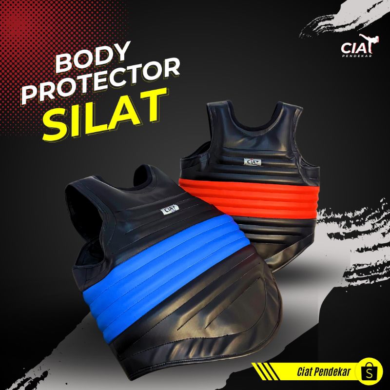 Body Protector Silat Velcro, Body Protector Silat One Side, New ...