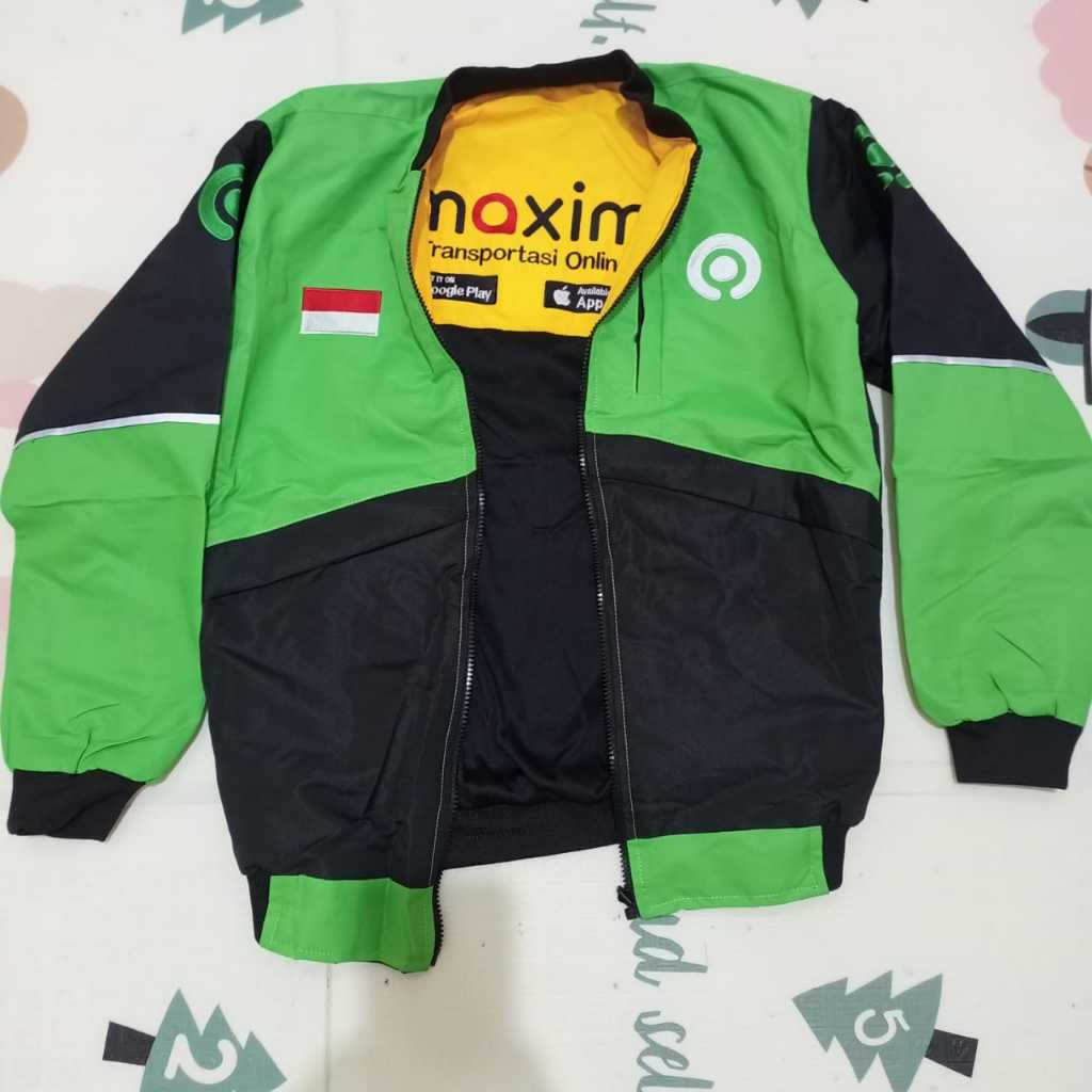 GOJEK MAXIM REVERSIBLE TOURING JACKET FOR MEN AND WOMEN | Shopee Singapore