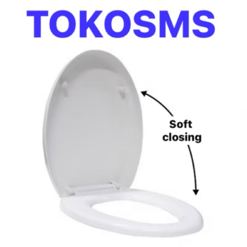 Toto one piece soft closing toilet lid, soft lid, closed short wide ...