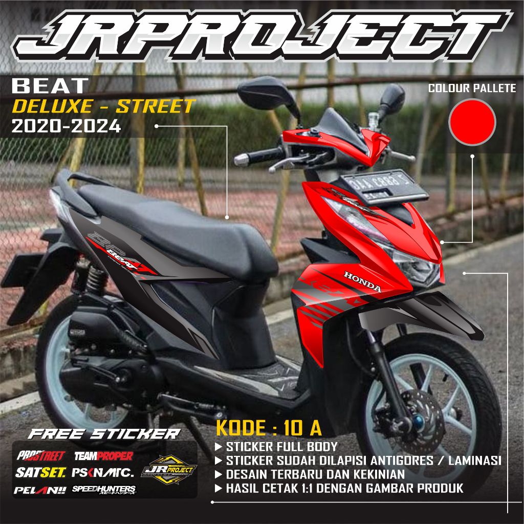 Beat Deluxe fullbody Decal Sticker - Beat Deluxe Decal Original motif ...