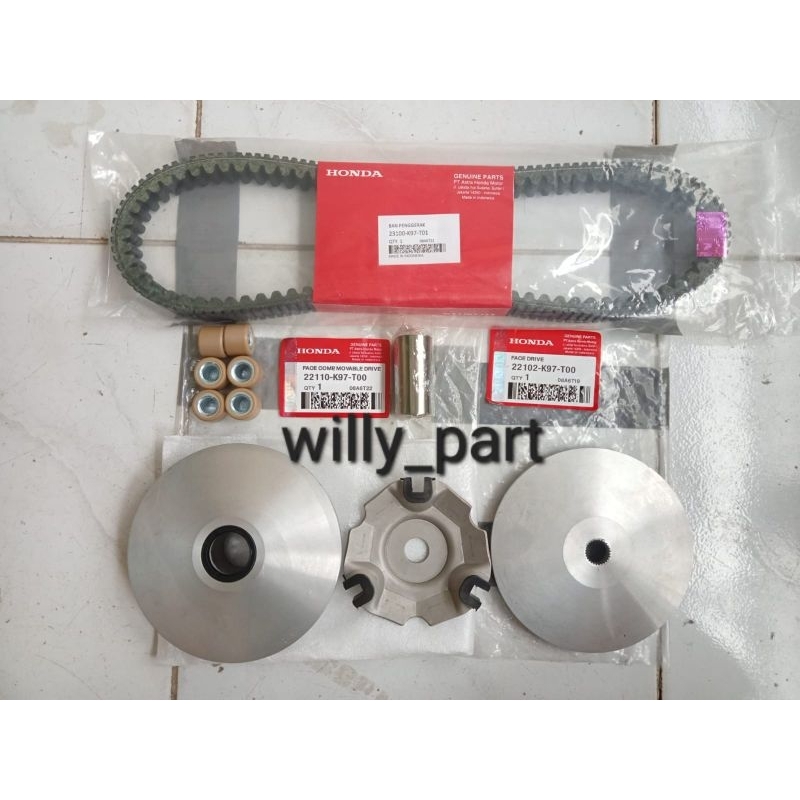 LOKAL Cvt Van Belt Package Only PCX 150 PCX Local New ADV 150 + Roller ...
