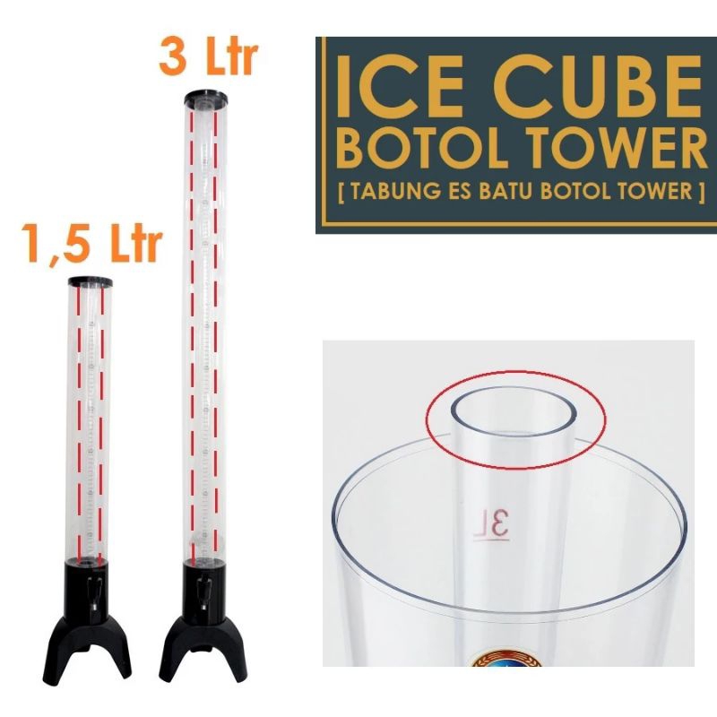 Ice Cube Tube Tower Ice Cube Special Bottle Tower | Shopee Singapore