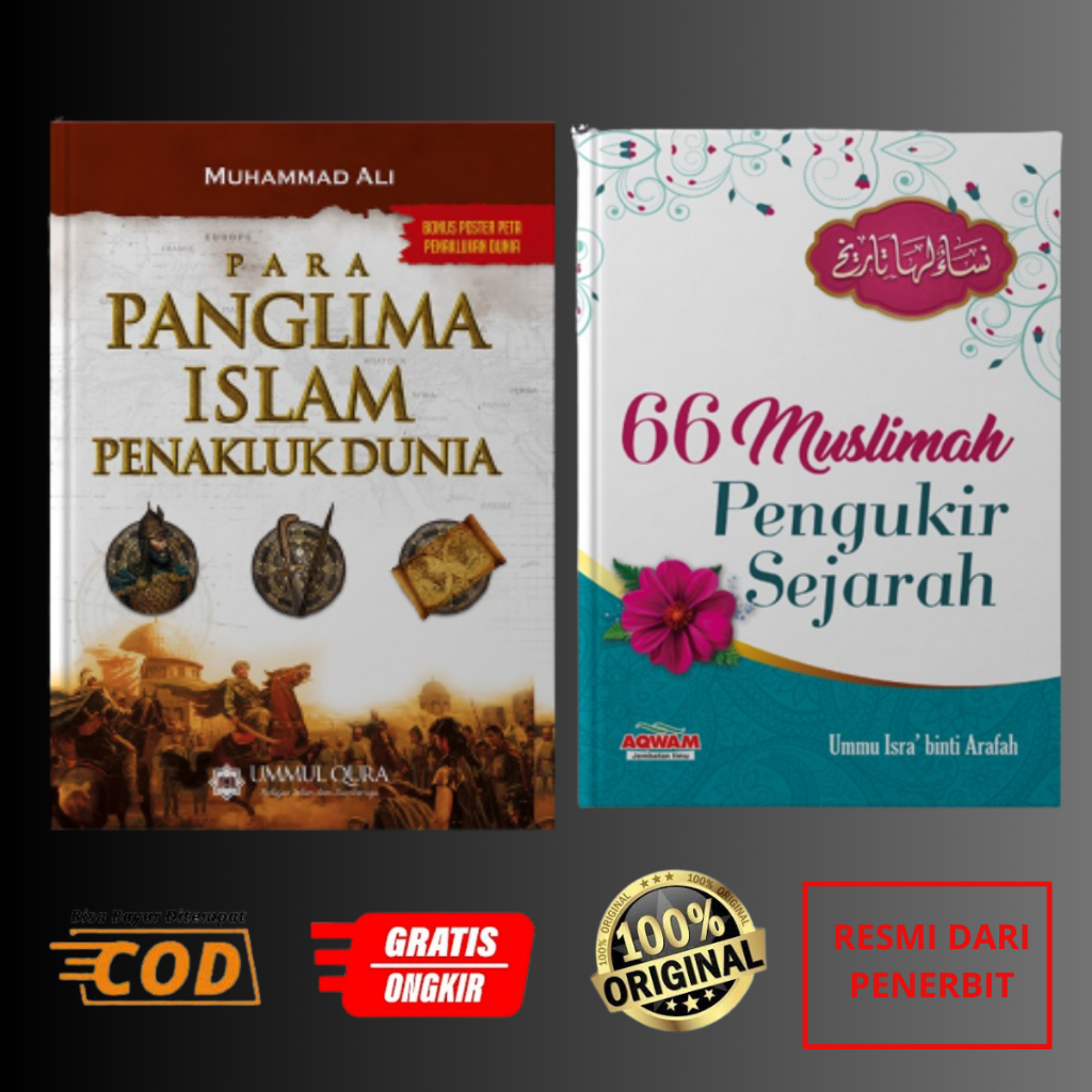 Package Book of Islamic Commanders Who Conquered the World & 66 ...