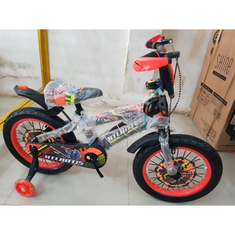Children's Bike 16 inch ATLANTIS BMX Bike (JUMBO TIRES) | Shopee Singapore
