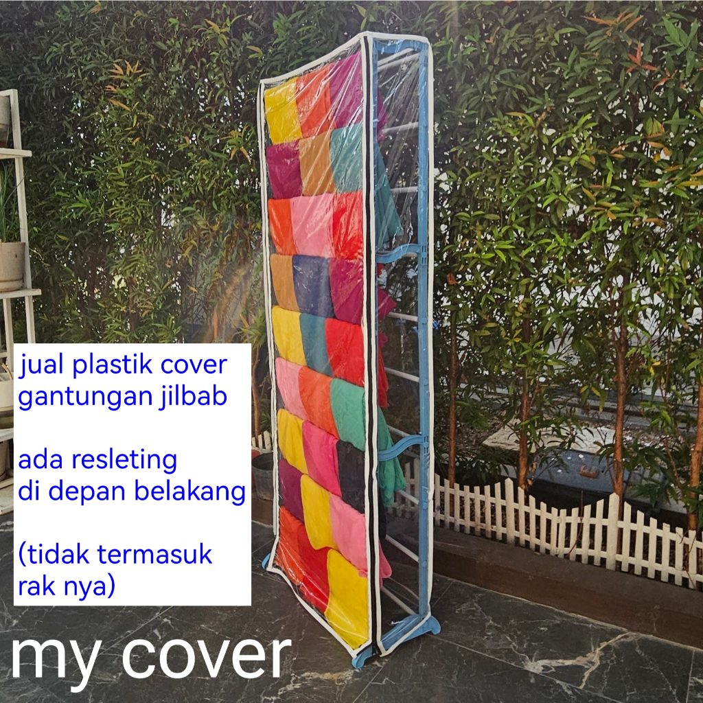 HIJAB RACK PLASTIC COVER / HIJAB RACK PLASTIC COVER / PROTECTIVE COVER ...