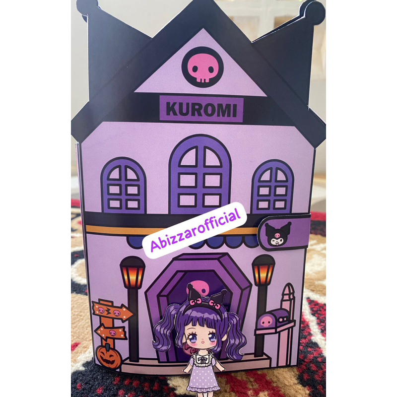 Kuromi HOUSE QUIET BOOK Disassembly Yourself | Shopee Singapore