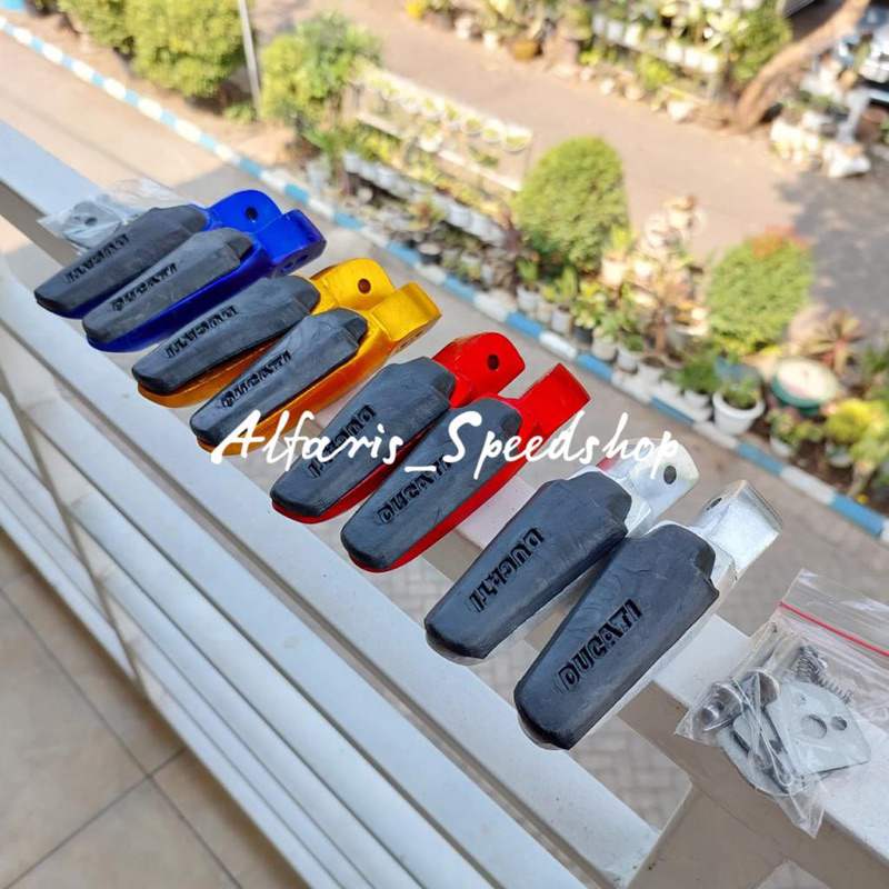 Footstep ducati foot step Footrest ducati pnp All universal Motorcycles ...