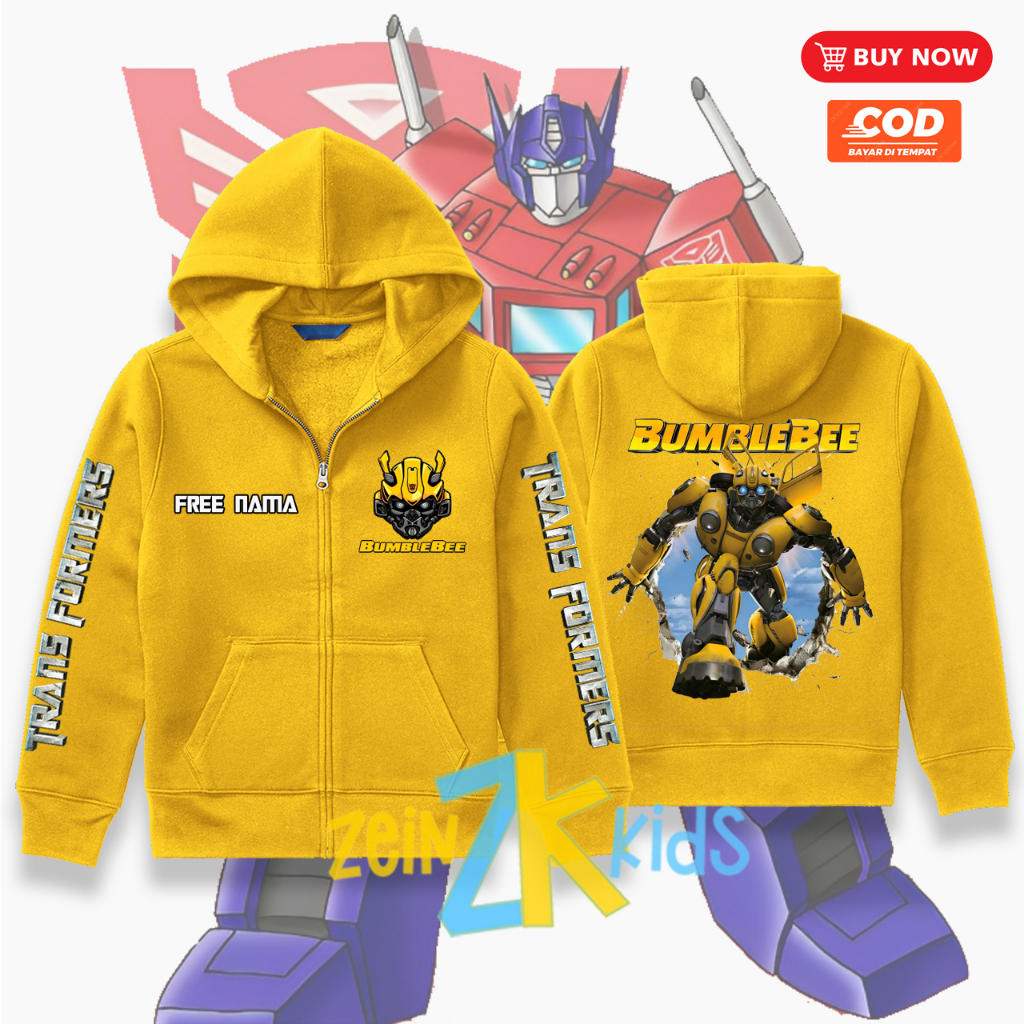 Transformers BumbleBee Children's Hoodie / BumbleBee Transformers ...