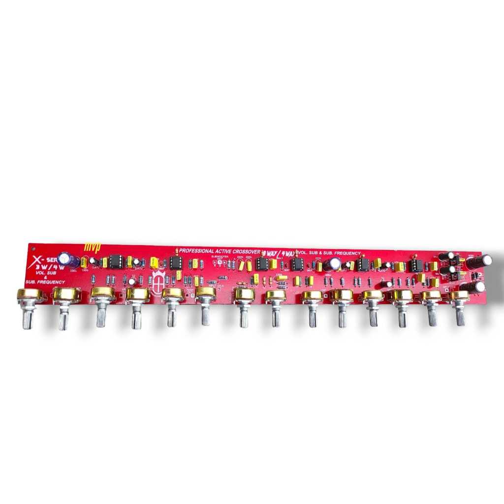 Active Crossover Kit 3 Way / 4 Way Vol. Sub and Sub Frequency kit ...