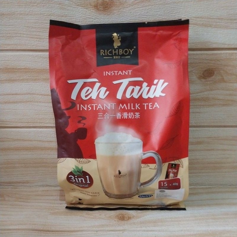 Richboy Instant Teh Tarik Instant Milk Tea/ Contains 15 sachets ...