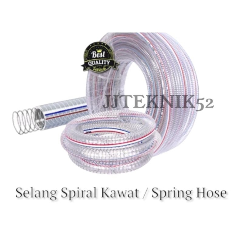 Spiral WIRE HOSE 5/8" / NYLON WIRE HOSE / SPRING HOSE 5/8" | Shopee ...