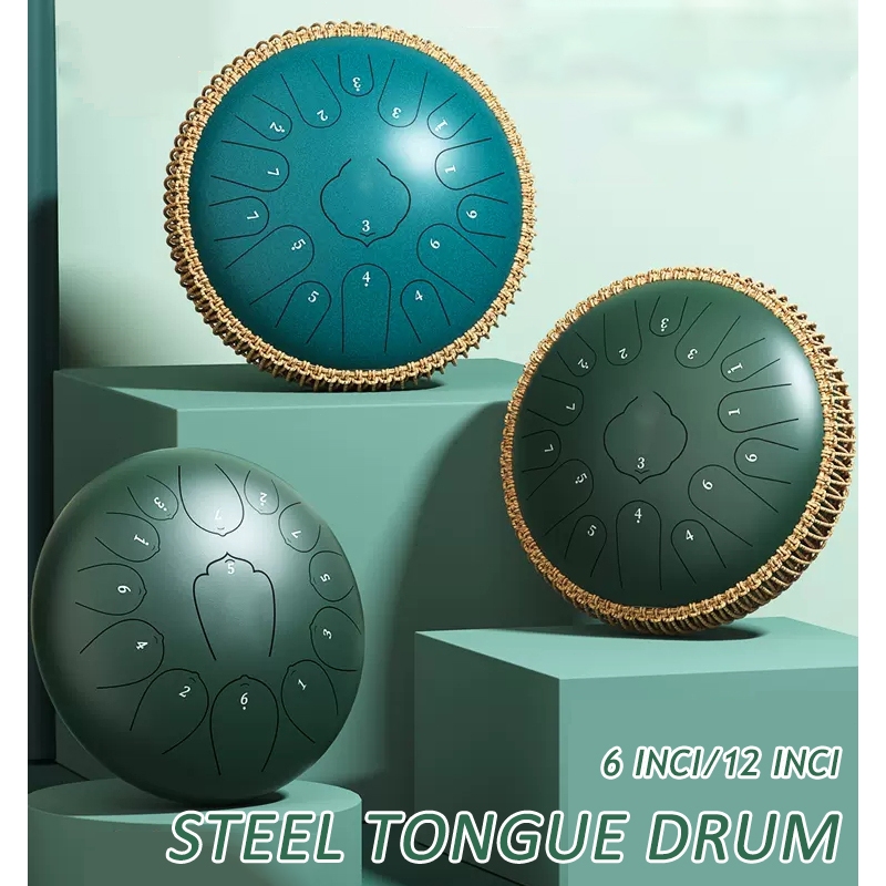 Tongue drum Steel Tongue drum Kong Ling drum drum pan / handpan Hand ...