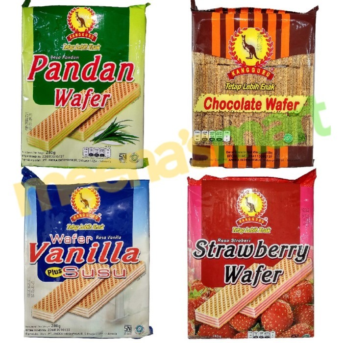 Kangaroo Wafer - aim wafer - chocolate chocolate wafer - vanilla wafer ...