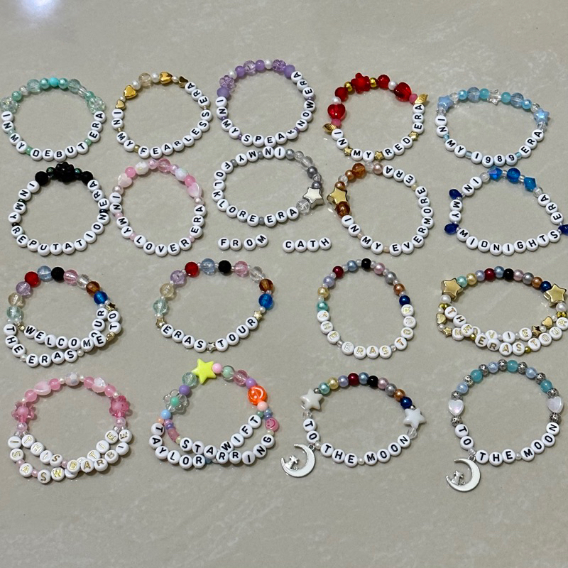 Eras TOUR - taylor swift friendship bracelet (inspired friendship ...