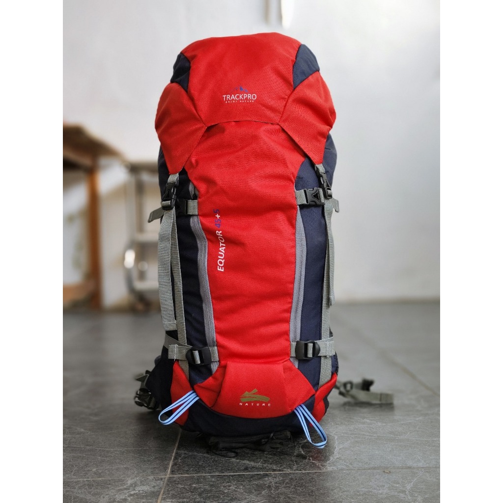45 L CARRIER BAG - CAMPING BAG - TRACKPRO EQUATOR BACKPACK | Shopee ...