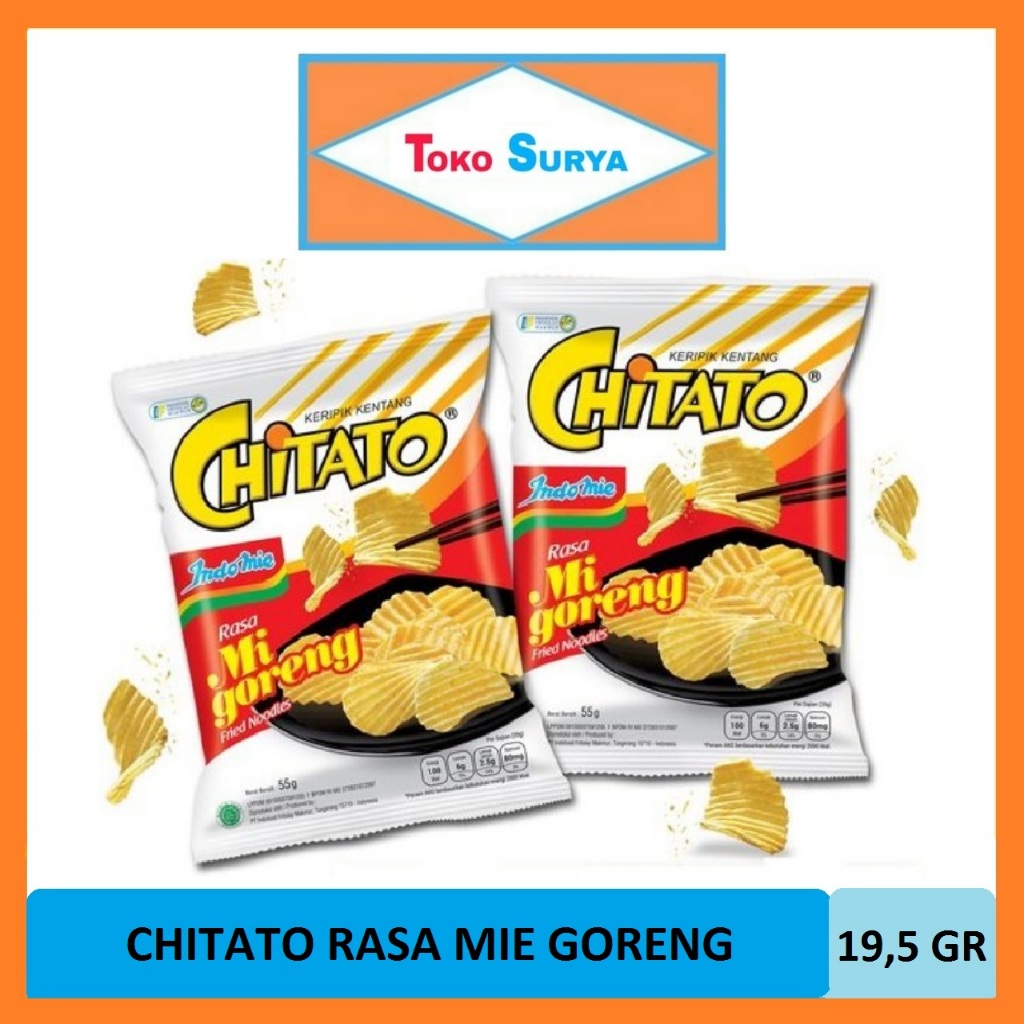 Chitato Fried Noodles Flavor Potato Chips 19.5 Gr | Shopee Singapore