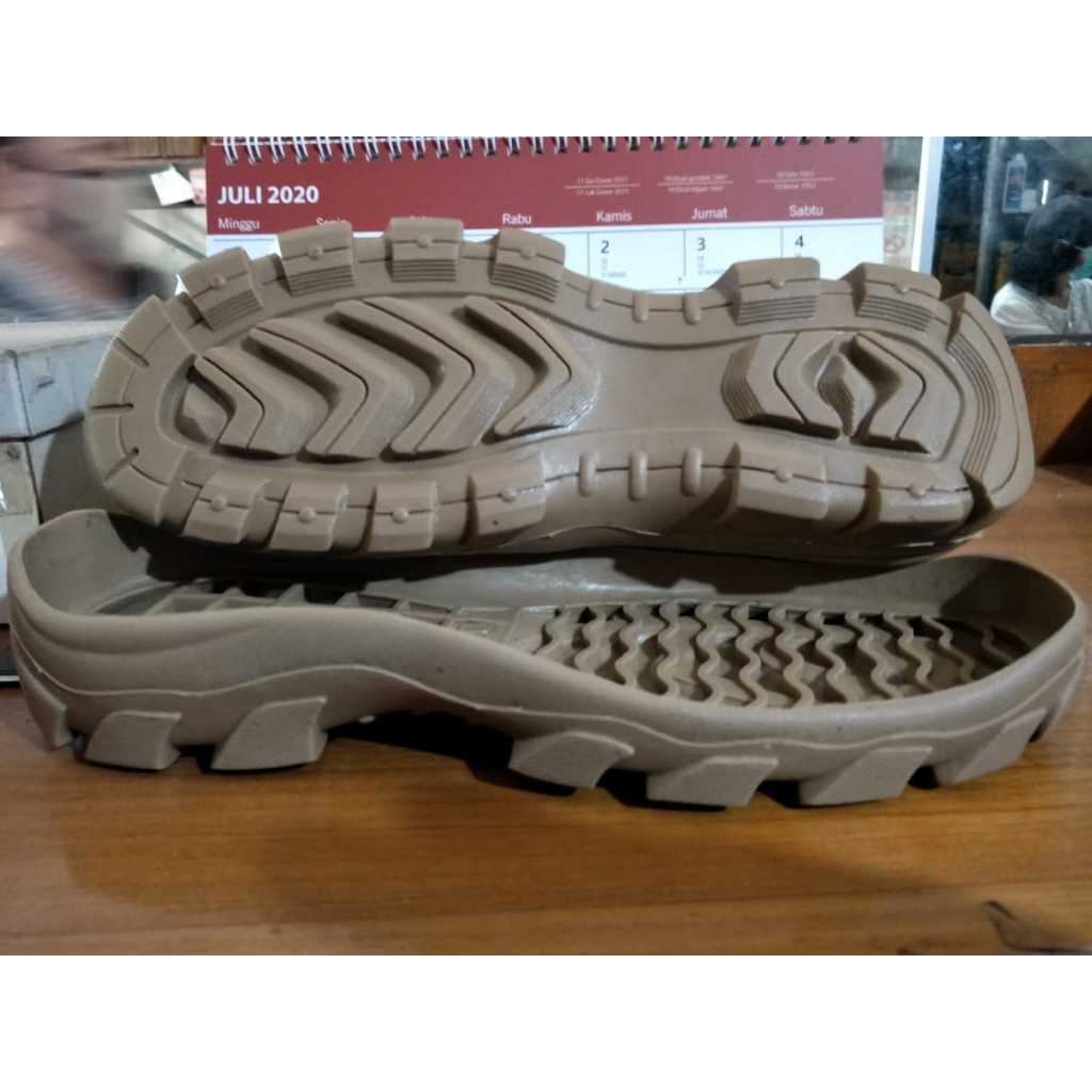 Outsol semi safety boot Sole king chetah jumbo Rubber Sole | Shopee ...