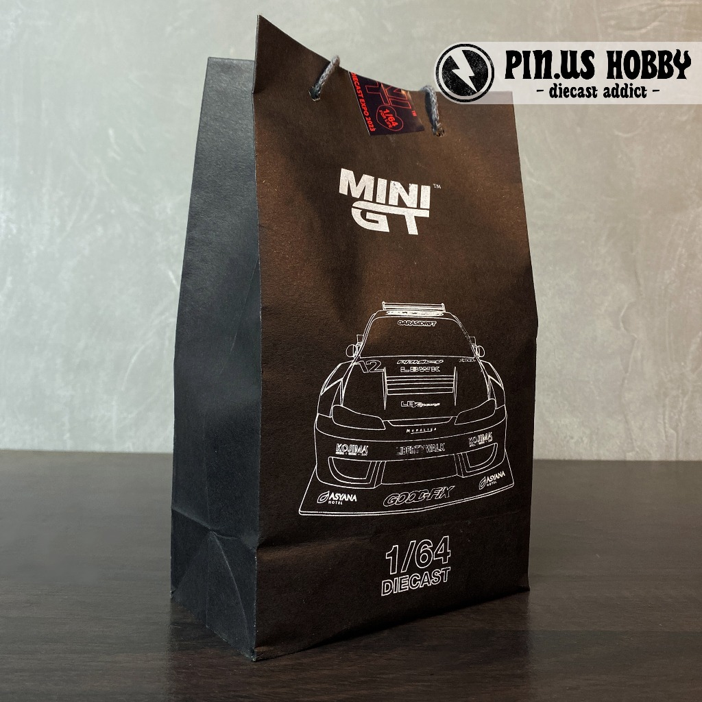 MINI GT GARAGE DRIFT EXCLUSIVE PACK LB SUPER SILHOUETTE NISSAN SILVIA ...