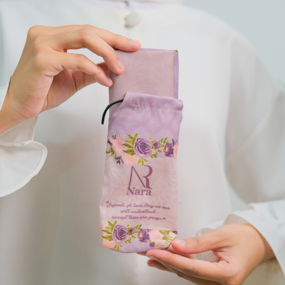 Nara Travel Prayer Mat - Syaza Pink | Prostration Prayer Prayer Mat ...