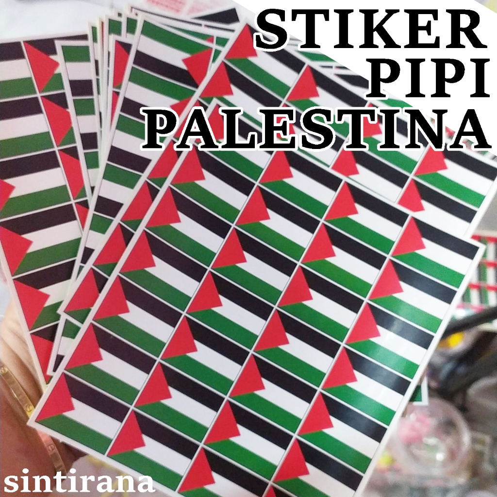 Palestine Sticker Cheek Sticker Palestine Flag Cheek Sticker Palestine ...