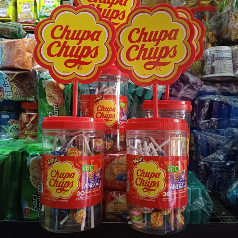 Chupa Chups Candy 1 Jar contains 30 Pcs | Shopee Singapore