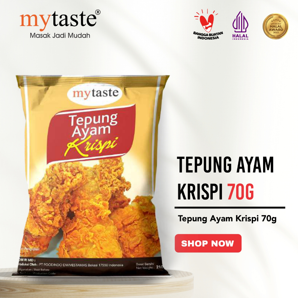 Mytaste crispy Chicken Flour sachet Packaging 70 Grams kfc Chicken ...