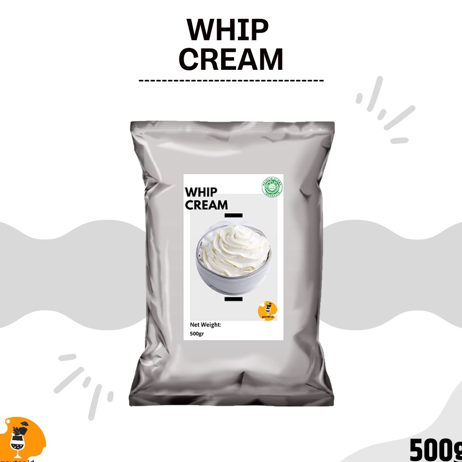 [Code 7inc8] WHIP CREAM TOPPING 500GR/WHIP CREAM POWDER/WHIPPED CREAM ...
