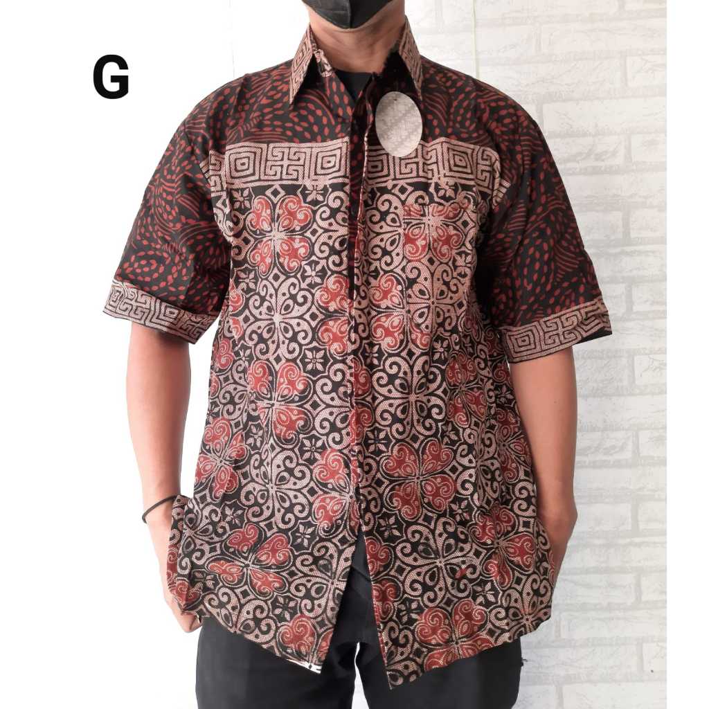 KEMEJA Batik shirts / jumbo batik uniforms M,L,XL,XXL,4L,5L | Shopee ...