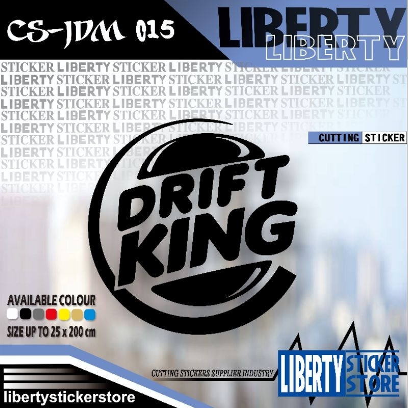 Jdm drift king sticker | Jdm drift king sticker | Free to Choose Color ...