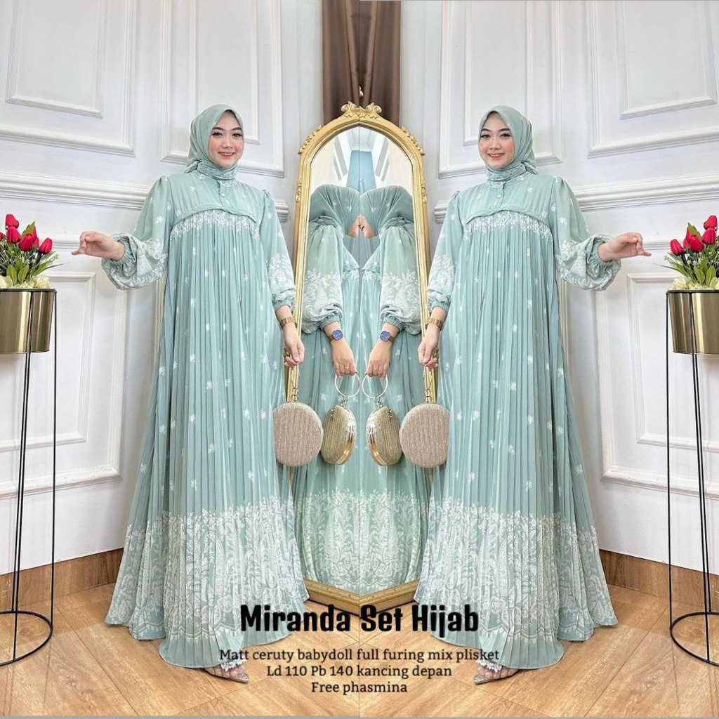 Miranda HIJAB SET (MADANI LABEL) | Shopee Singapore