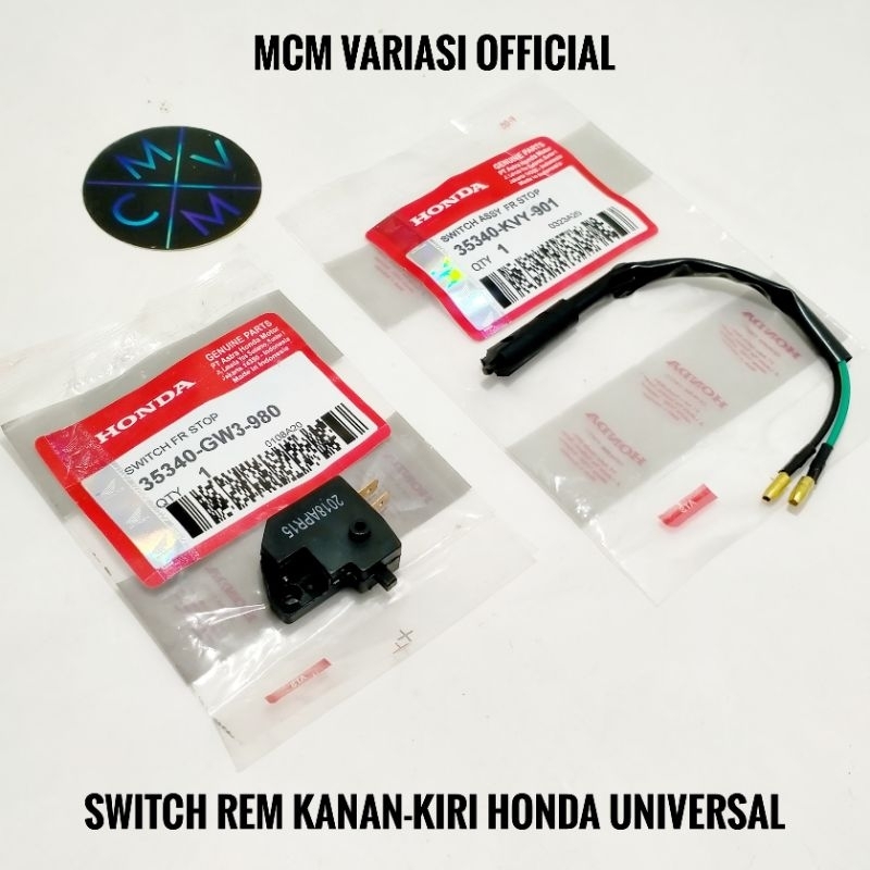 UNIVERSAL HONDA FRONT RIGHT BRAKE SWITCH Beat Scoopy Vario Esp Fi 125 ...