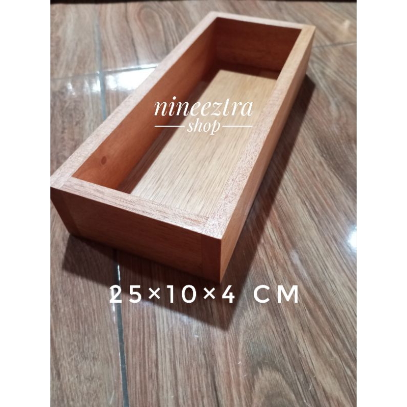 Mahogany Wood Box 25×10×4 Cm Mahogany Wood Box Plywood Base Wooden ...